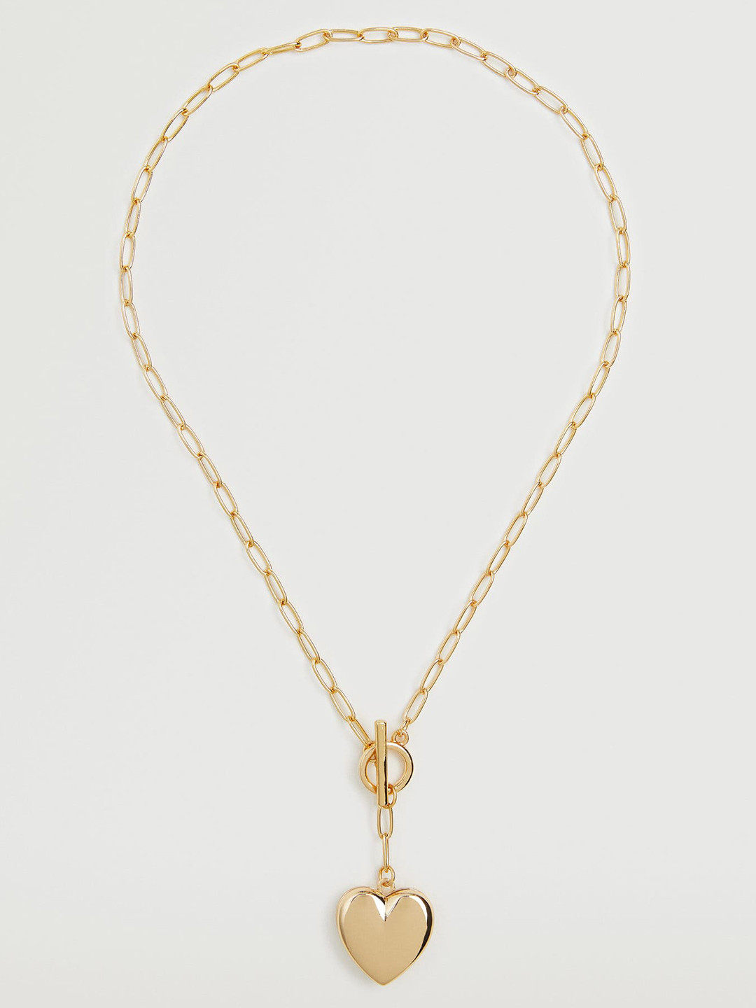 Buy MANGO Gold Toned Lariat Necklace - Necklace And Chains for Women ...