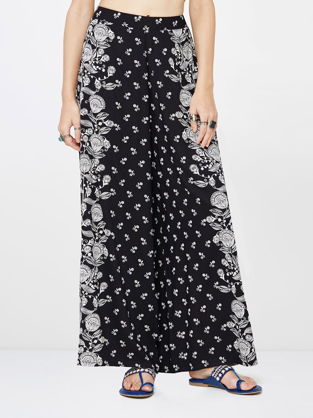 Buy Global Desi Black Printed Palazzos - Palazzos for Women 1727003 ... Buy Global Desi Black Printed Palazzos - Palazzos for Women 1727003 ...