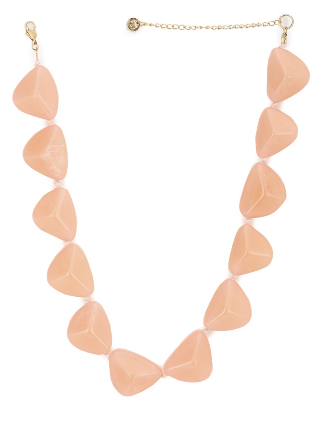 Buy FOREVER 21 Women Peach Coloured Necklace - Necklace And Chains for ...