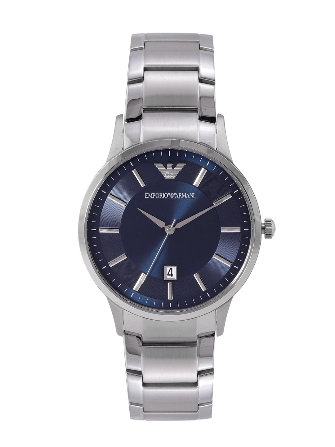 Buy Emporio Armani Men Navy Blue Analogue Watch AR11180 - Watches for ...