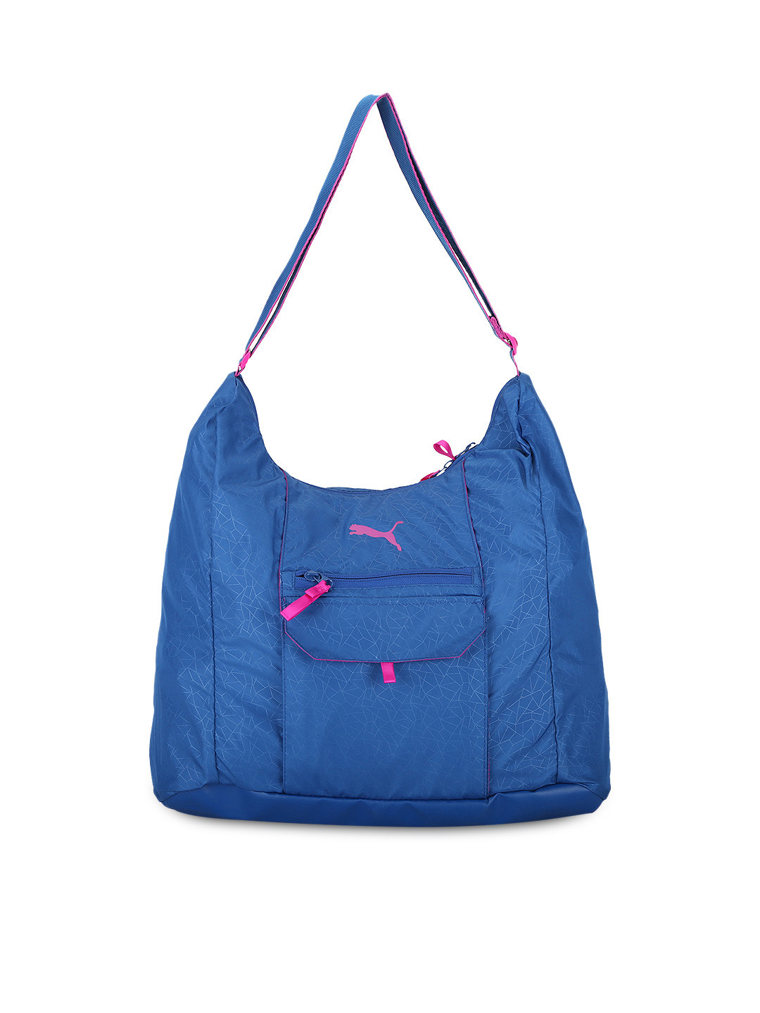 Buy PUMA Blue Printed Fit AT Hobo Bag - Handbags for Women 1728693 | Myntra