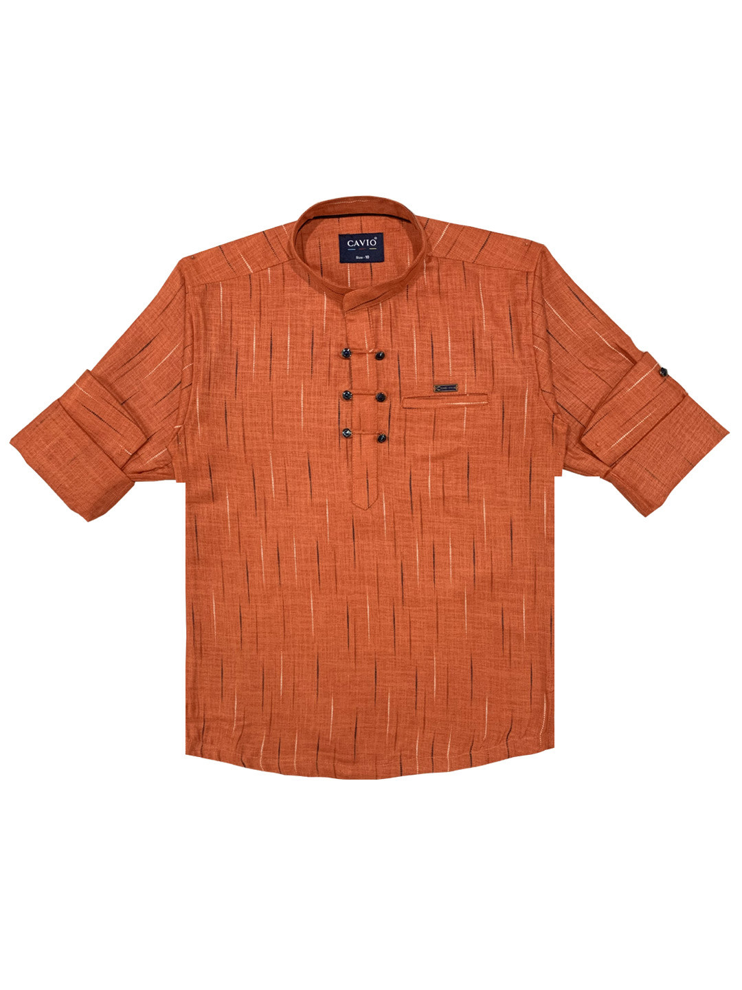 Buy CAVIO Boys Rust Printed Casual Shirt - Shirts for Boys 17296192 ...