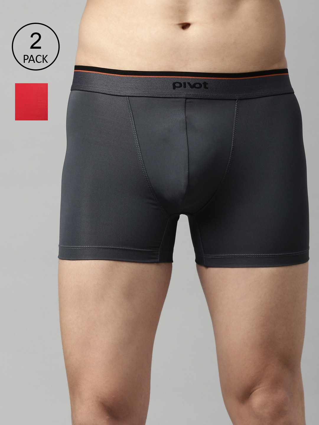 Buy Pivot Men Assorted Pack Of 2 Trunks - Trunk for Men 17297886 | Myntra