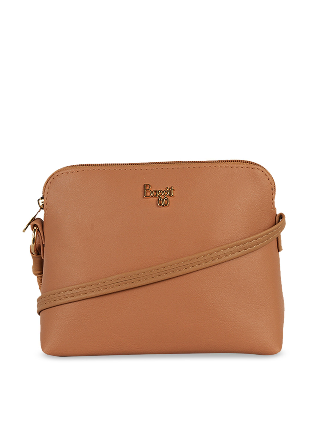 Buy Baggit Beige Structured Sling Bag - Handbags for Women 17299910 ...