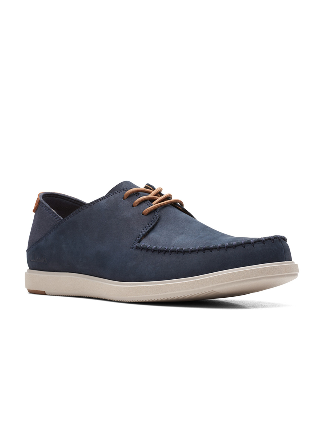 Buy Clarks Men Blue Suede Sneakers - Casual Shoes for Men 17312184 | Myntra