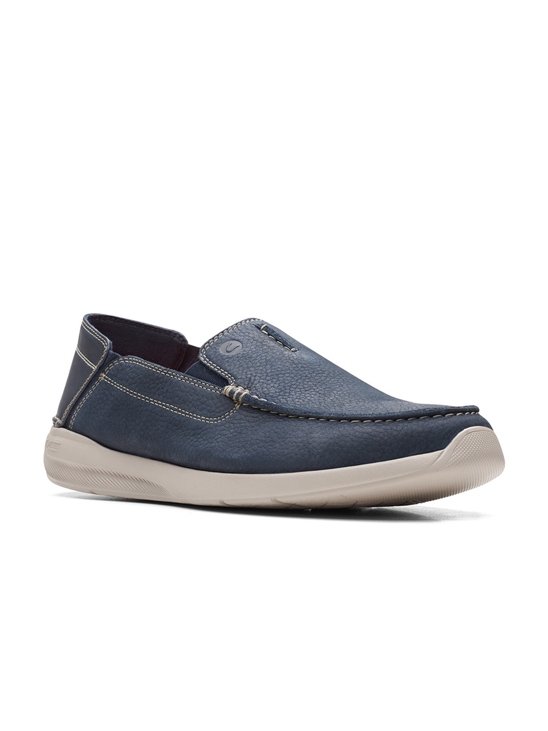 Buy Clarks Men Blue Textured Loafers - Casual Shoes for Men 17312296 ...