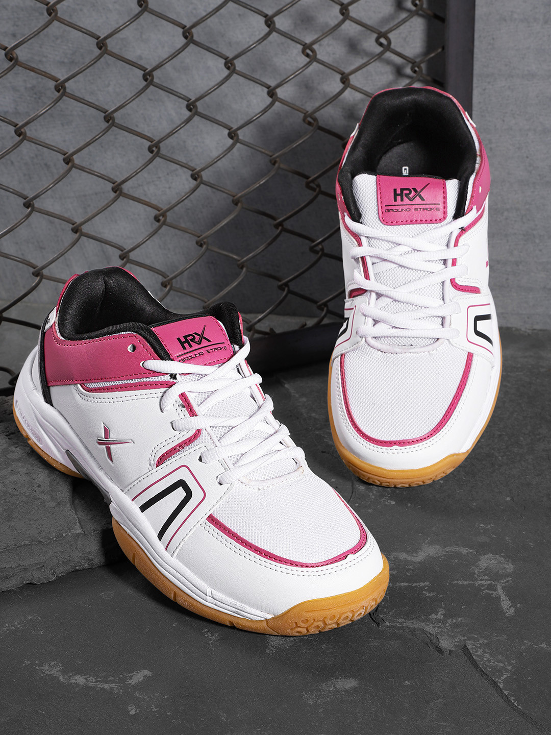 Buy HRX By Hrithik Roshan Women Racquet Sports Non Marking Court Shoe ...