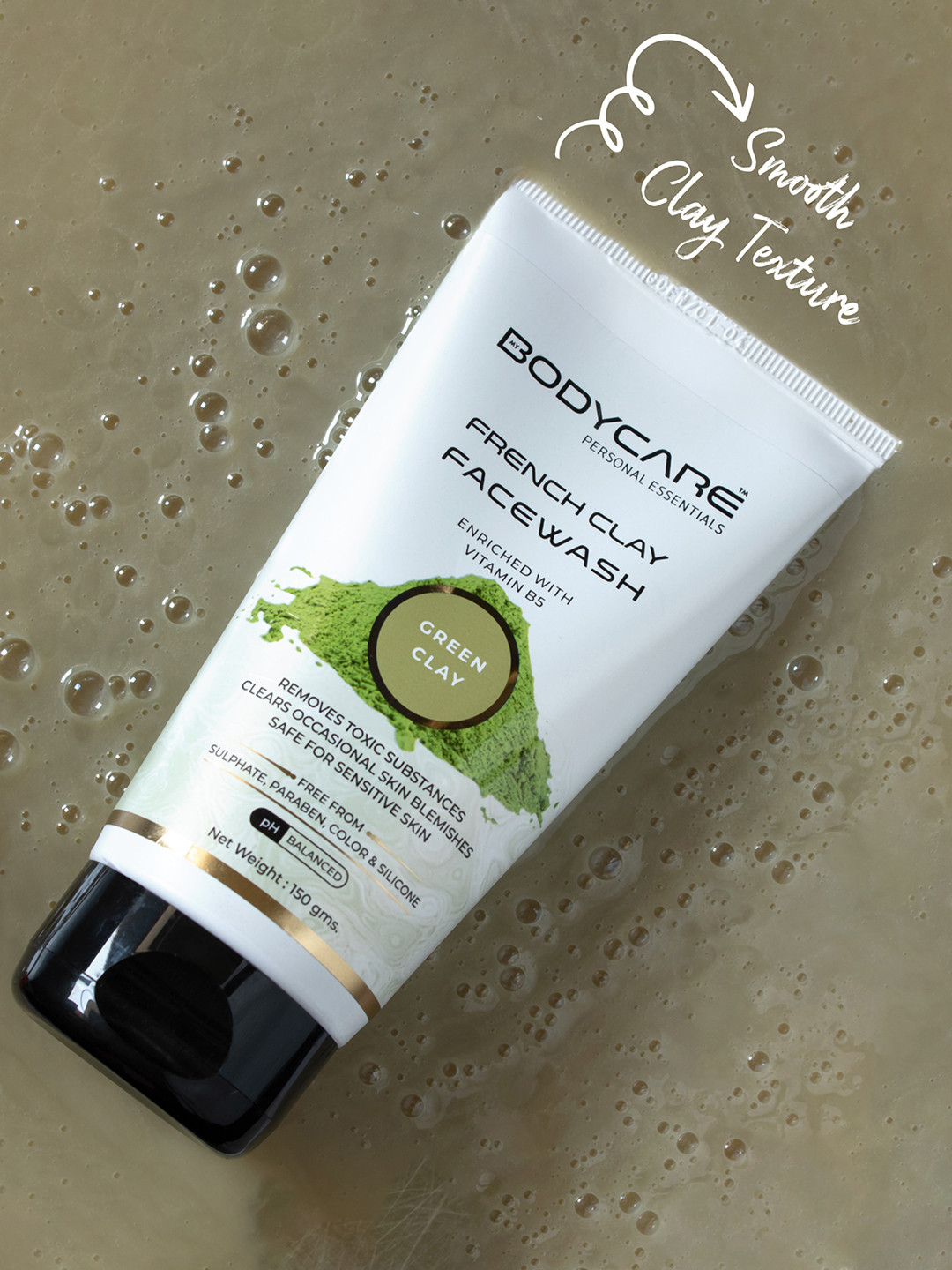 Buy MY BODYCARE Anti Aging Natural French Green Clay Face Wash 150g ...