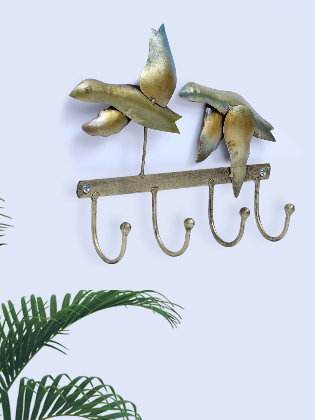 Buy Vedas Metallic Toned Bird Key Holder - Key Holders for Unisex ...