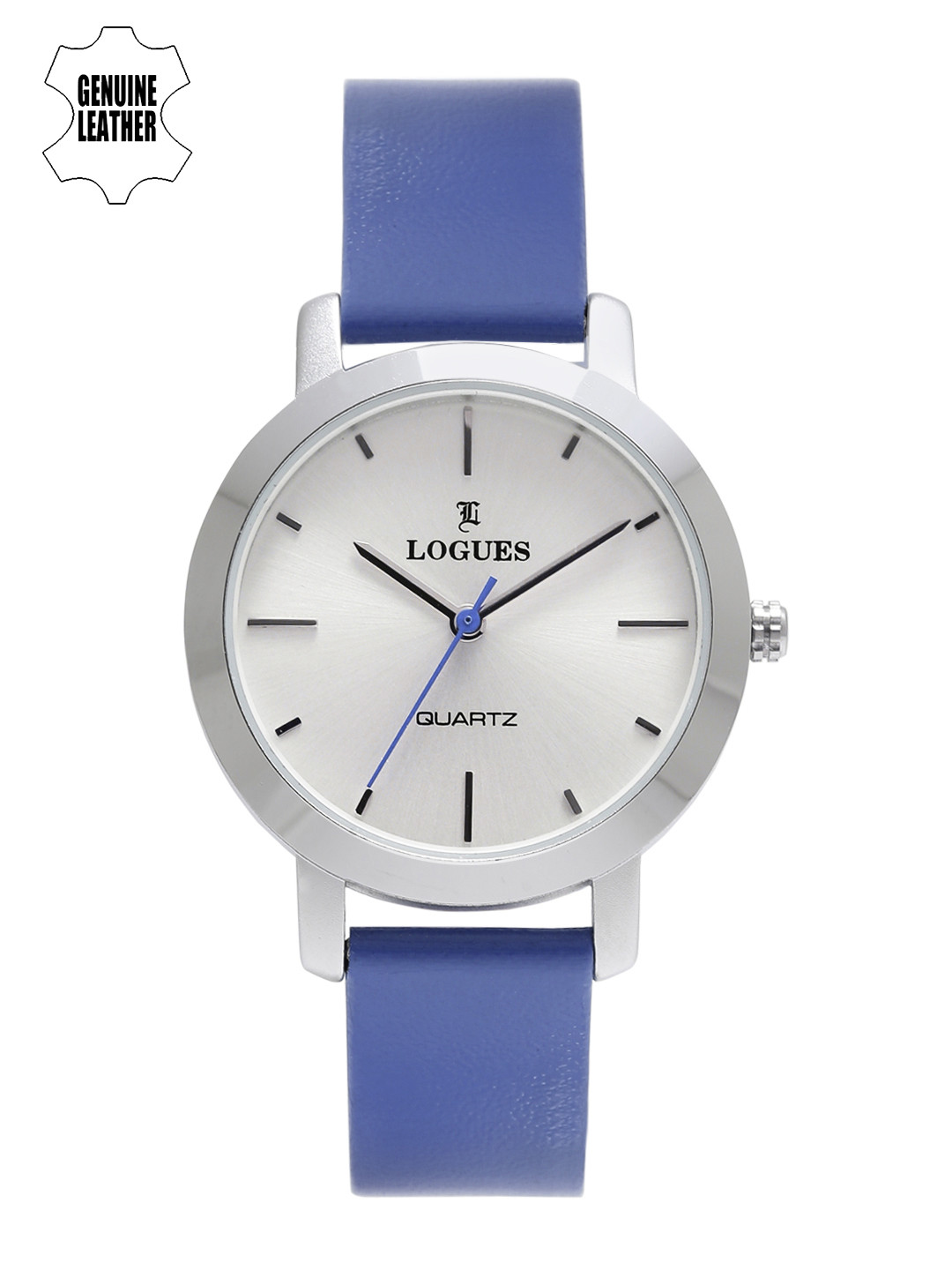 Buy LOGUES Women Silver Toned Analogue Watch 105SL - Watches for Women ...