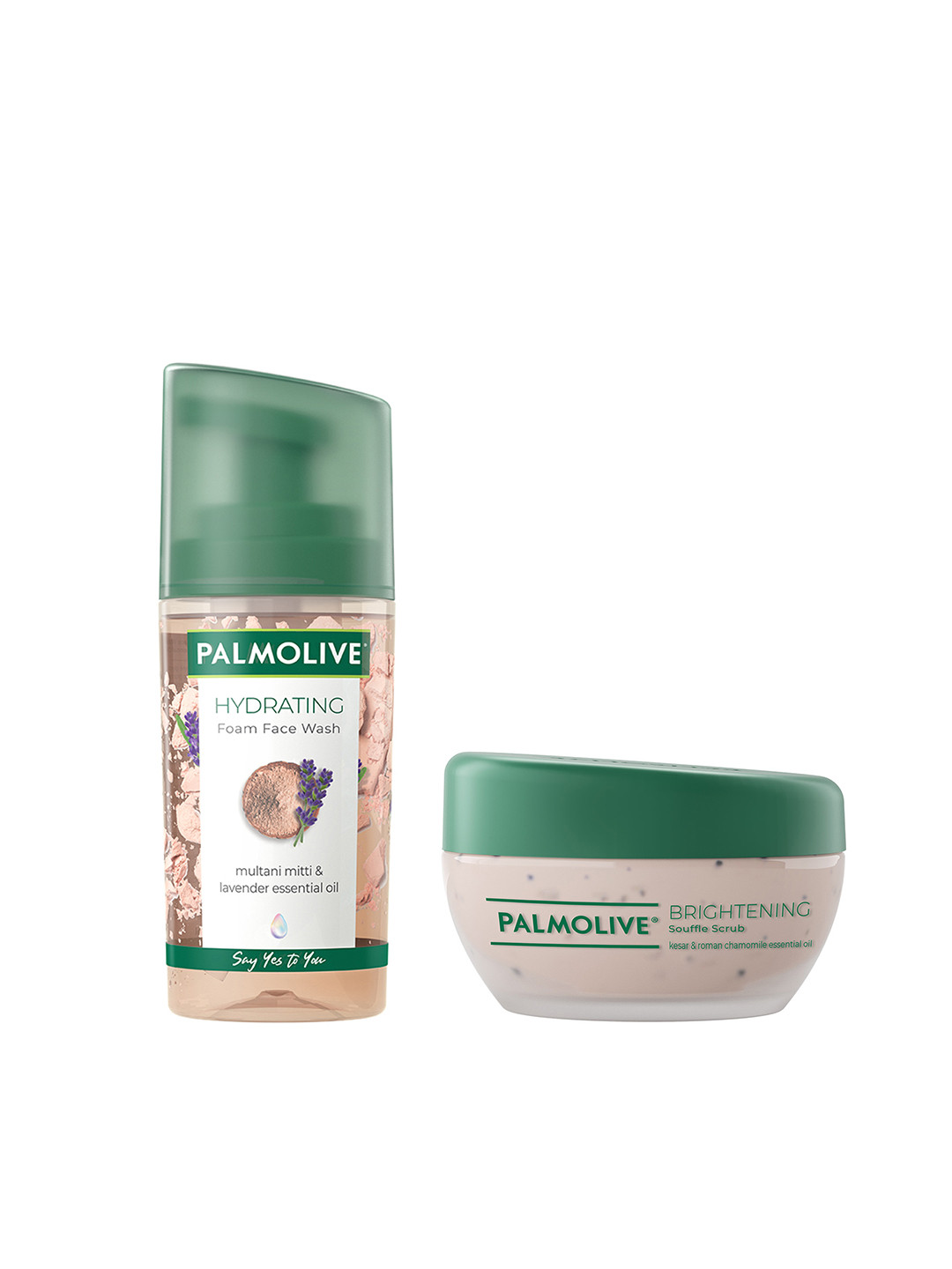 Buy Palmolive Set Of Hydrating Foam Face Wash & Brightening Souffle ...
