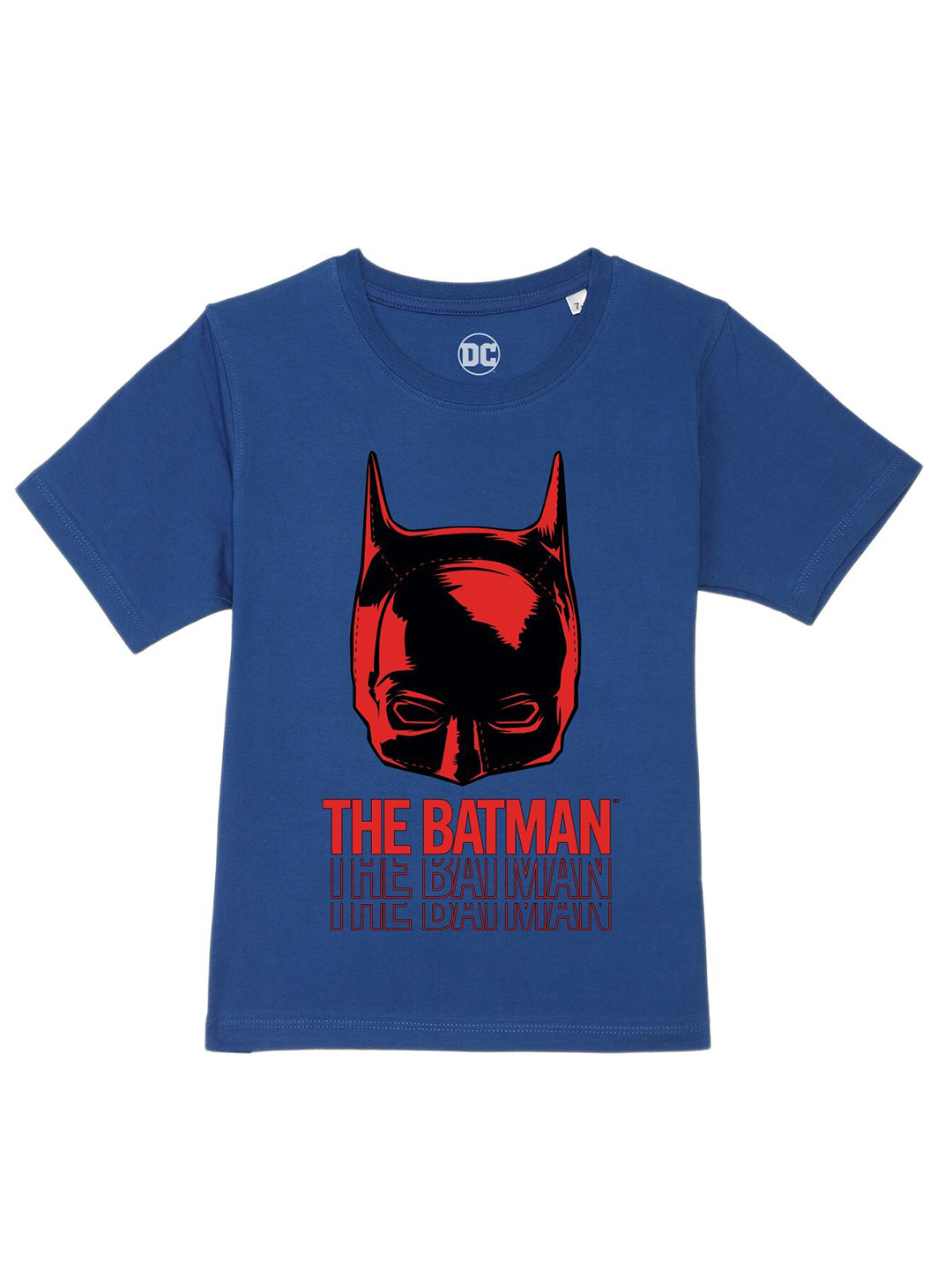 Buy DC By Wear Your Mind Boys Blue Batman Printed T Shirt - Tshirts for ...