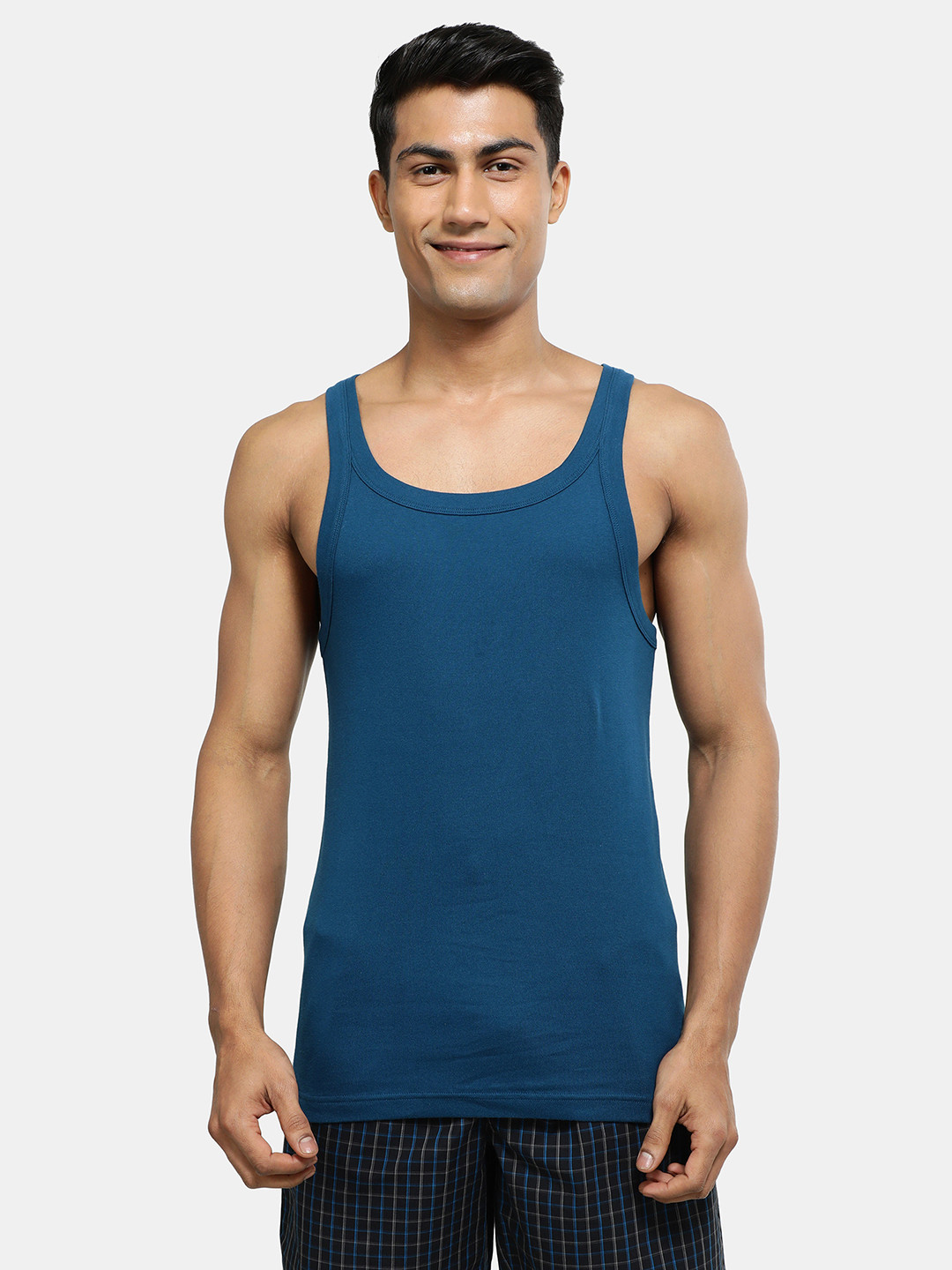 Buy Jockey Men Super Combed Cotton Gym Vest US26 - Innerwear Vests for ...
