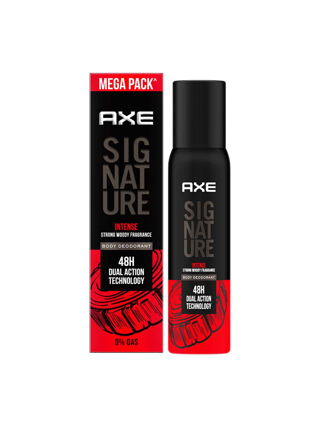 Buy AXE Men Signature Intense Body Deodorant Long Lasting, No Gas 200ml ...