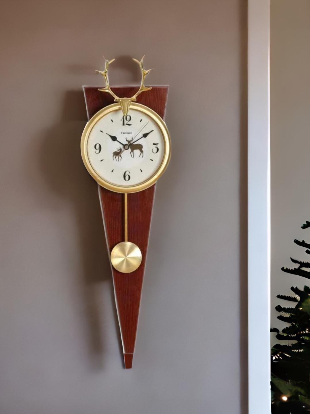 Buy Athome By Nilkamal Contemporary Pendulum Analogue Wall Clock 19 5 buy-athome-by-nilkamal-contemporary-pendulum-analogue-wall-clock-19-5
