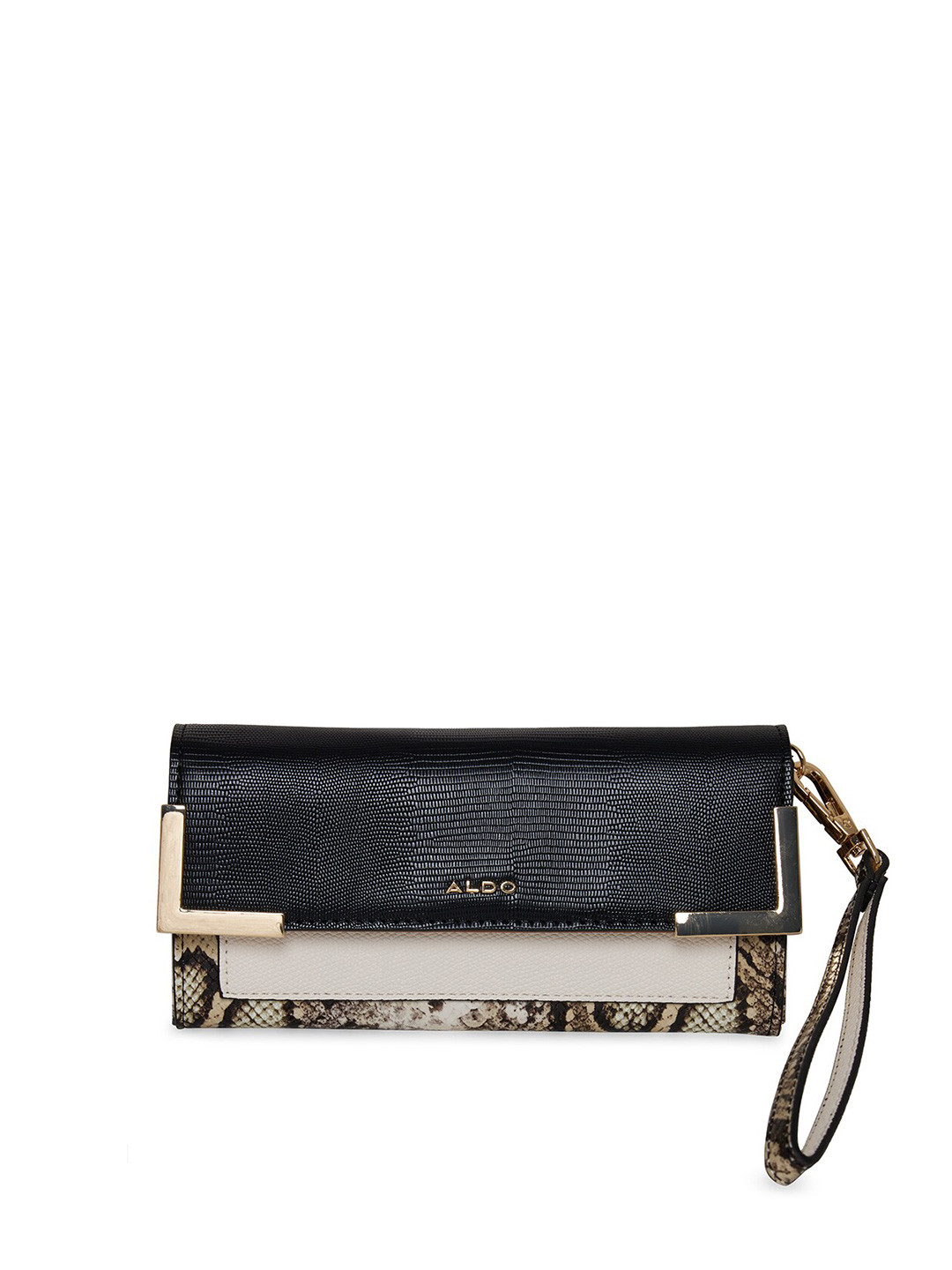 Buy ALDO Women Multi Color Printed Synthetic Two Fold Wallet - Wallets ...