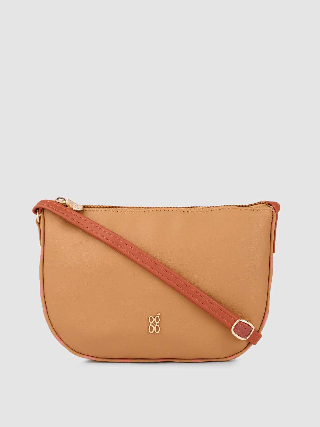 Buy Baggit Beige Solid Sling Bag - Handbags for Women 17396708 | Myntra