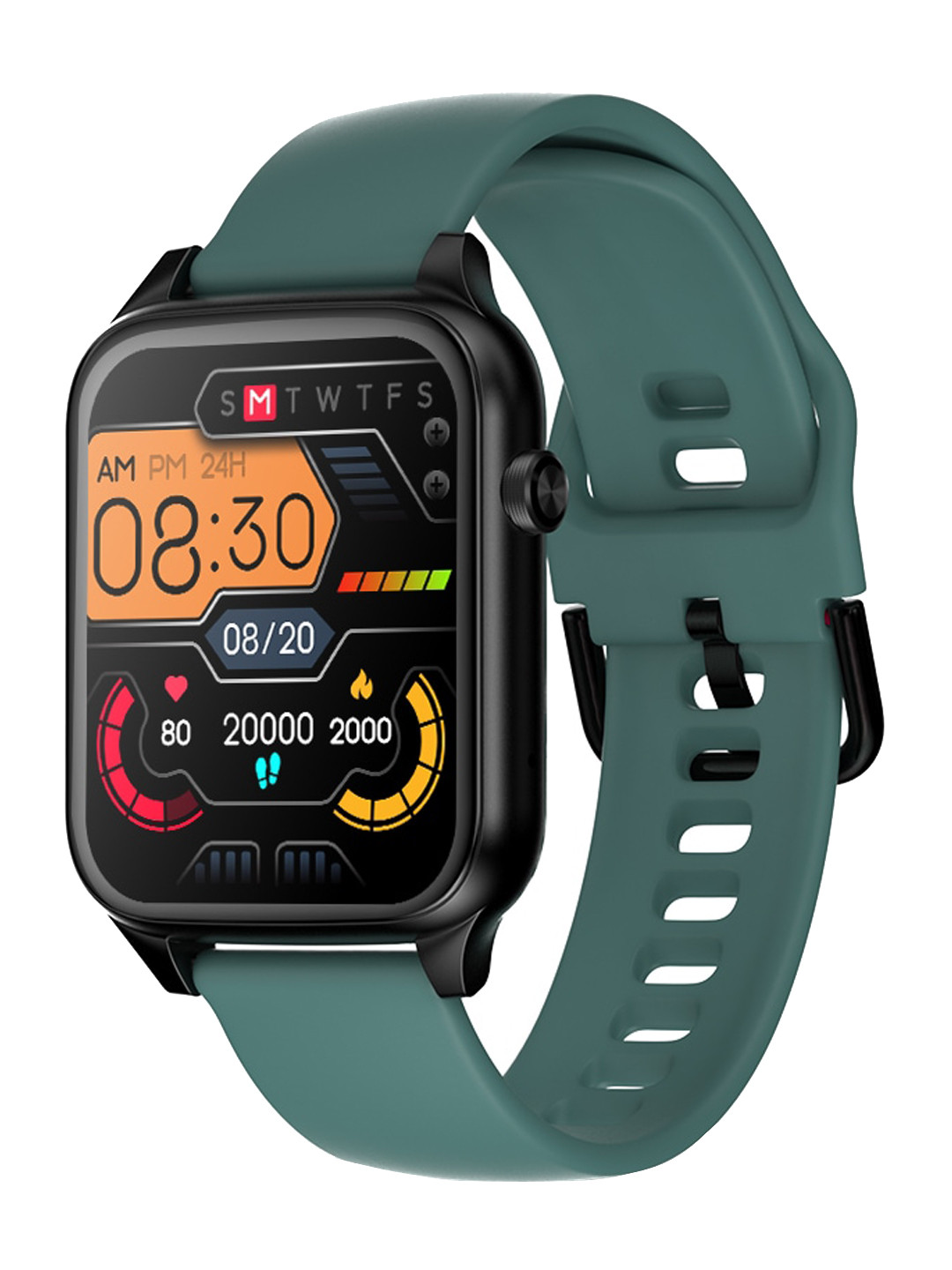 Buy Molife Teal Solid Hybrid Pro 1.7 Inch Bluetooth Calling With AI ...