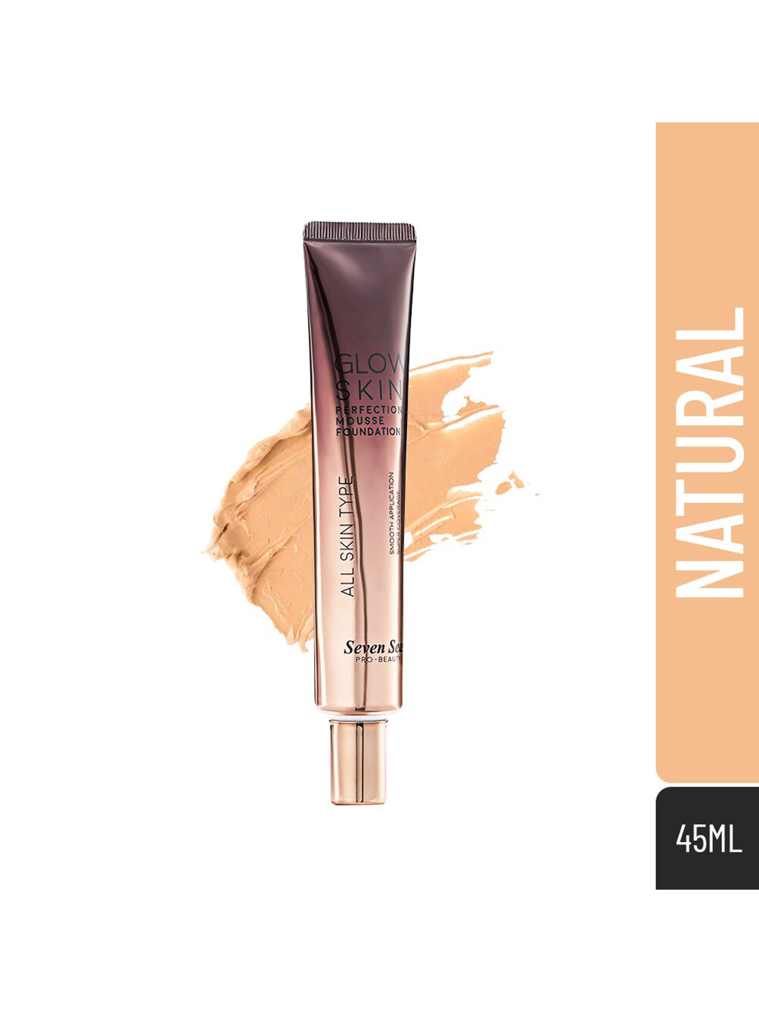 Buy Seven Seas Glow Skin Perfection Mousse Foundation Natural ...