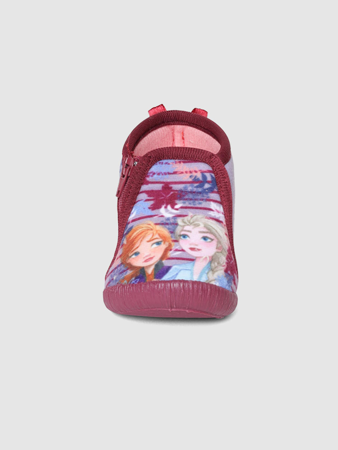 Buy Shoexpress Girls Maroon Frozen Printed Slip On Sneakers - Casual ...