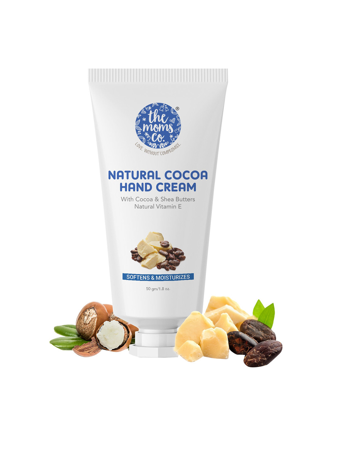 Buy The Moms Co. Natural Cocoa Hand Cream With Cocoa & Shea Butter 50 G ...