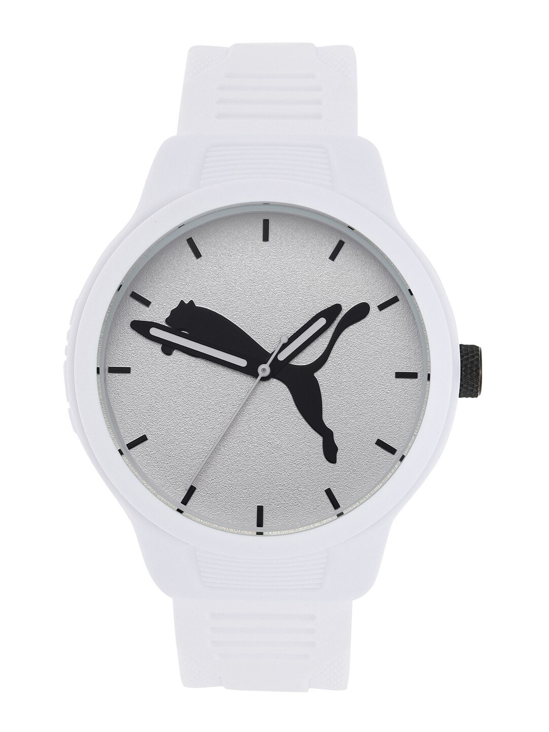 Buy PUMA Men Grey Dial & White Reset V2 White Analogue Watch P5012 ...