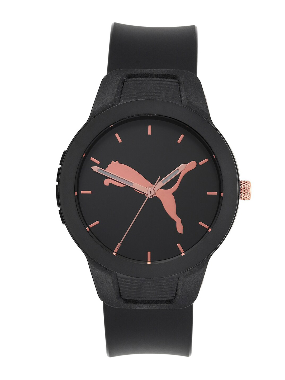 Buy PUMA Women Black Reset V2 Analogue Watch P1006 - Watches for Women ...