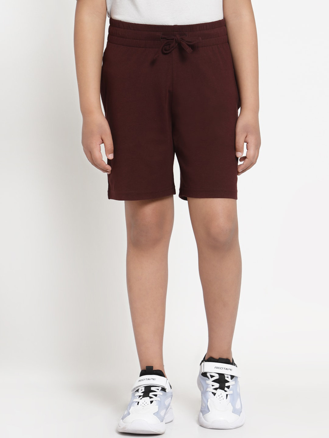 Buy Red Tape Boys Maroon Pure Cotton Shorts - Shorts for Boys 17462200 ...