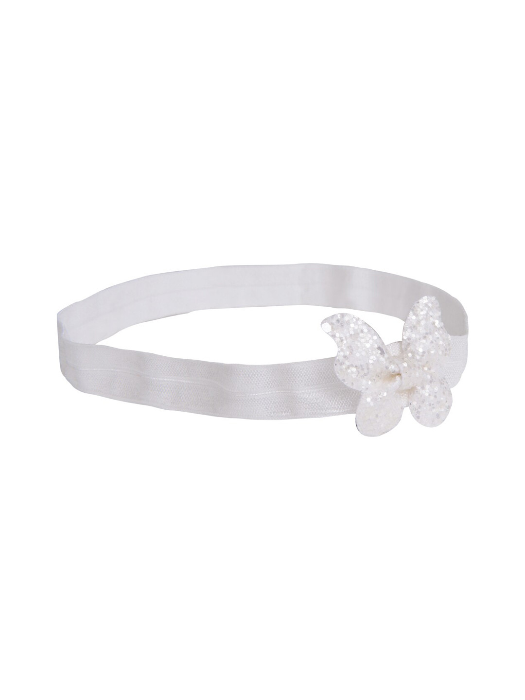 Buy Aye Candy Girls White Glitter Embellished Butterfly Headband ...