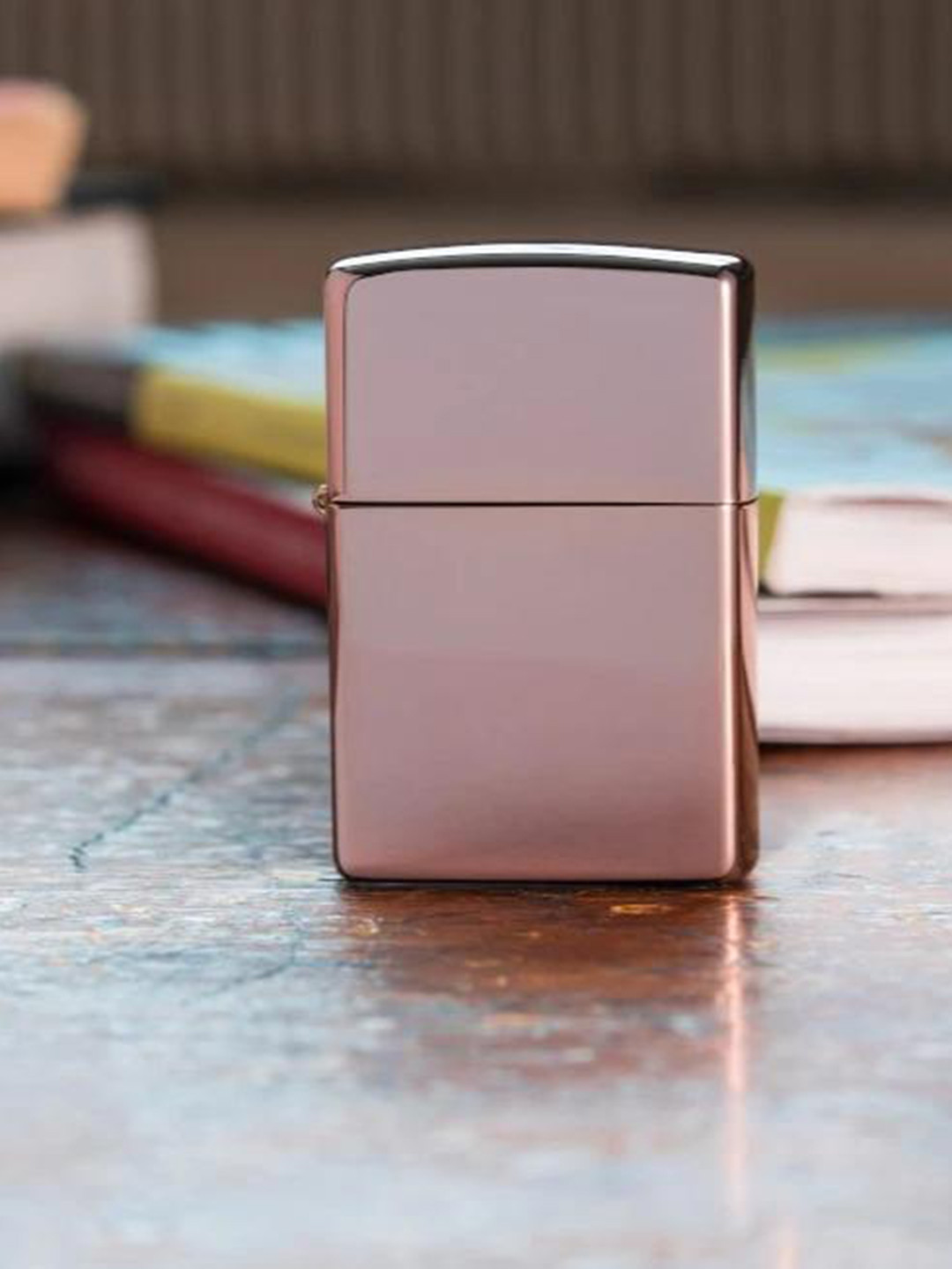 Buy Zippo Rose Gold Plated Pocket Lighter - Travel Accessory for Unisex ...