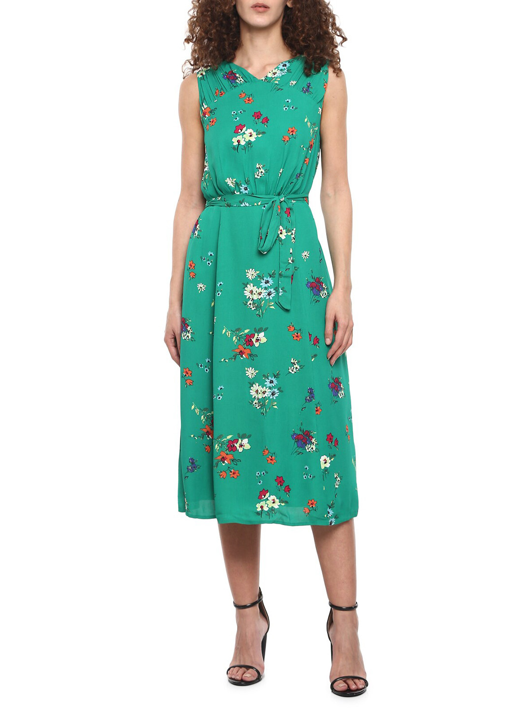 Buy Phase Eight Green Floral Midi Dress - Dresses for Women 17471638 ...