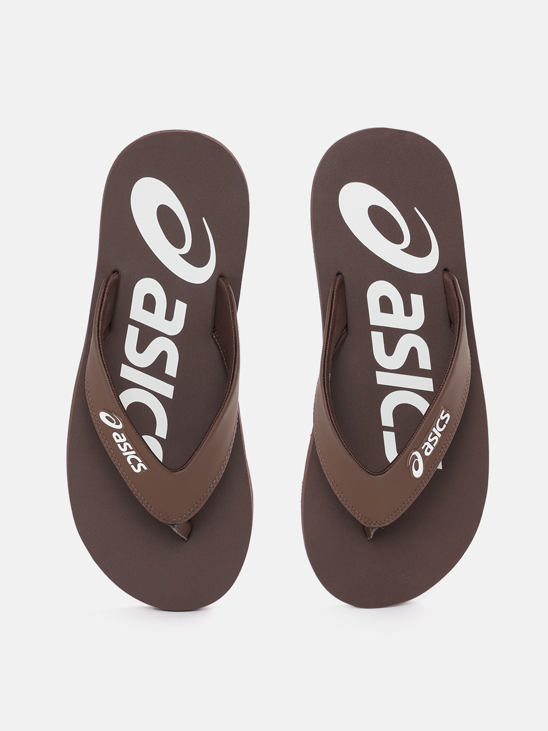 Buy ASICS Unisex Brand Logo Print Zorian BM Thong Flip Flops - Flip ...