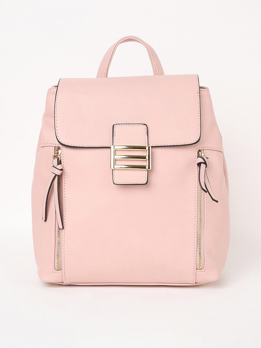 Buy Ginger By Lifestyle Pink Swagger Handheld Bag - Handbags for Women ...