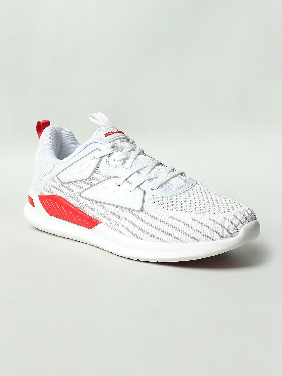 Buy Jack & Jones Men White Woven Design Sneakers - Casual Shoes for Men ...