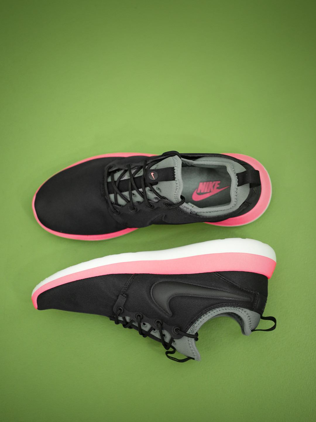 Buy Nike Women Black ROSHE TWO Sneakers - Casual Shoes for Women ...