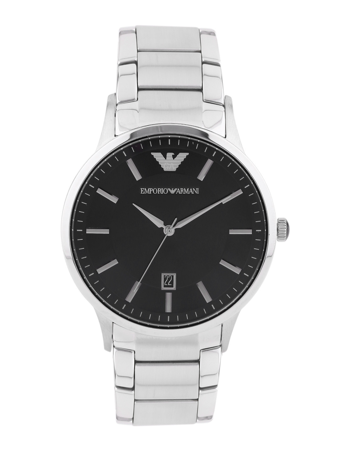 Buy Emporio Armani Men Black Dial Watch AR2457I - Watches for Men ...