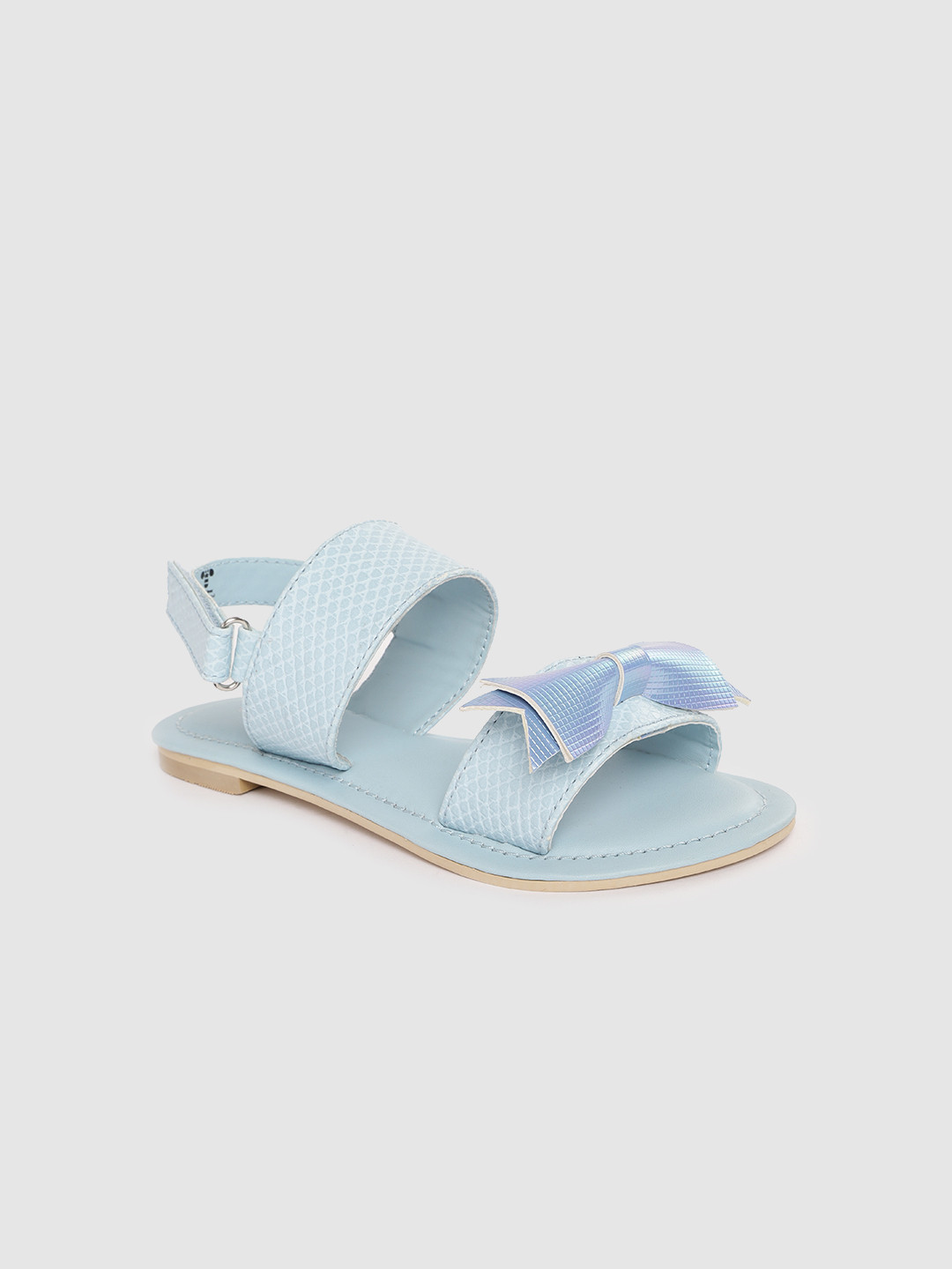 Buy Toothless Girls Blue Open Toe With Bows Fashion Sandals - Flats for ...