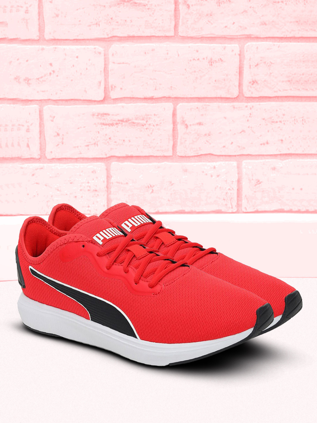 Buy Puma Unisex Red Softride Cruise Bold Walking Shoes - Sports Shoes ...