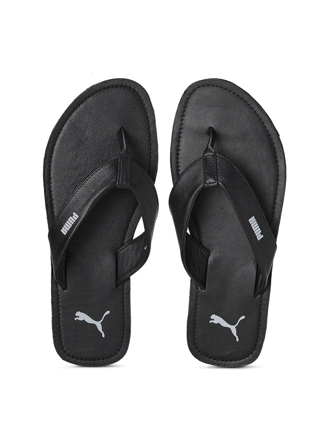 Buy Puma Men Black Thong Flip Flops - Flip Flops for Men 17543170 | Myntra