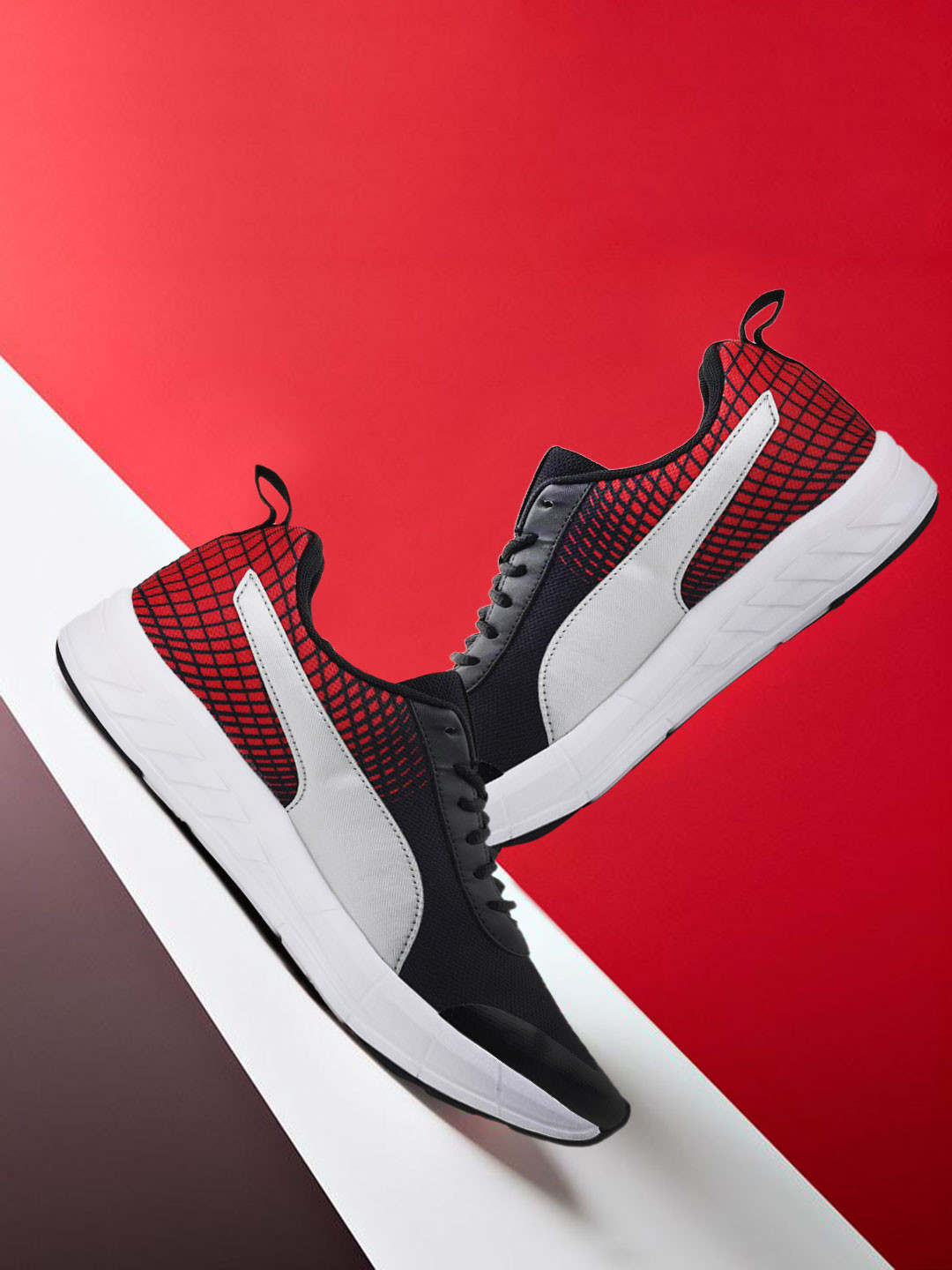 Buy Puma Men Black Solid Running Shoes - Sports Shoes for Men 17543174 ...