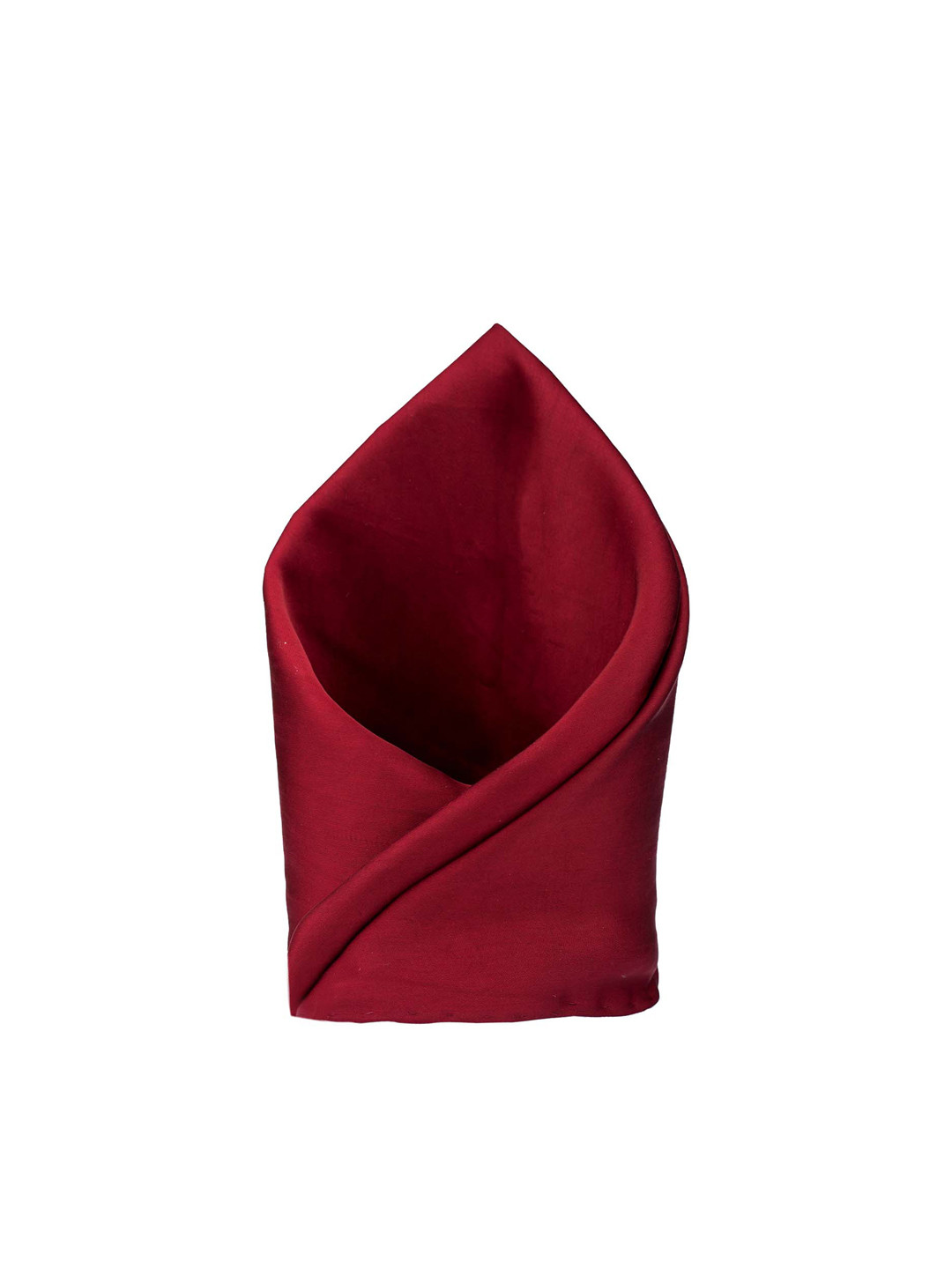 Buy The Tie Hub Men Maroon Solid Pocket Squares - Pocket Squares for ...