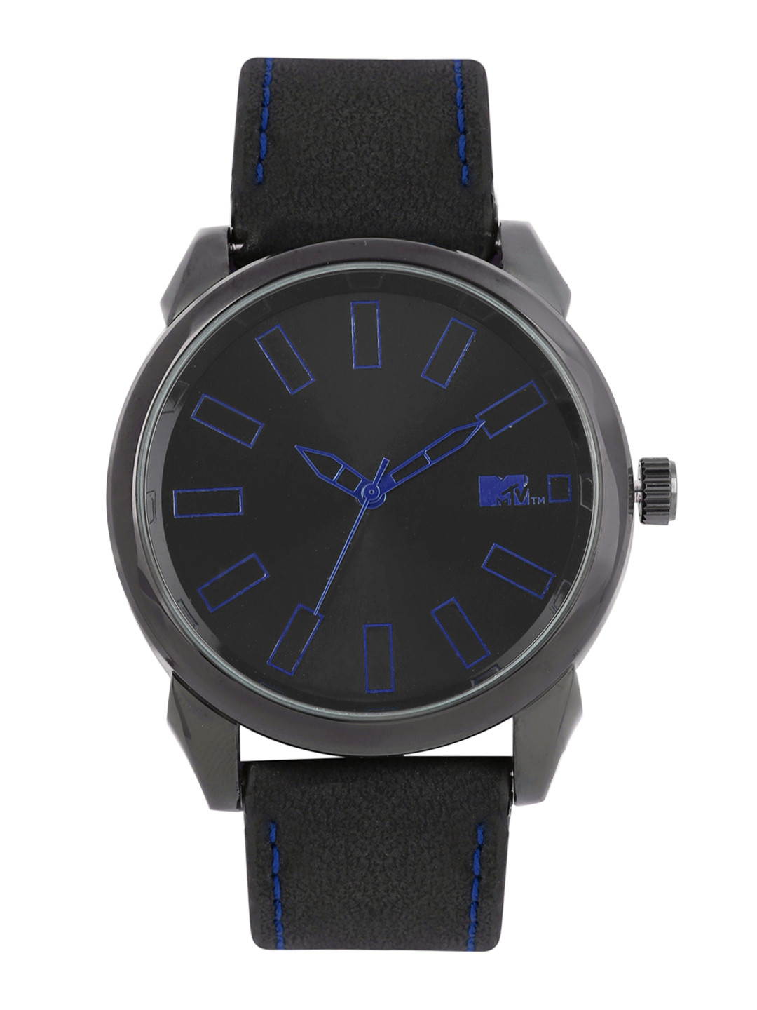 Buy MTV Men Black Analogue Watch B7011BL - Watches for Men 1755548 | Myntra