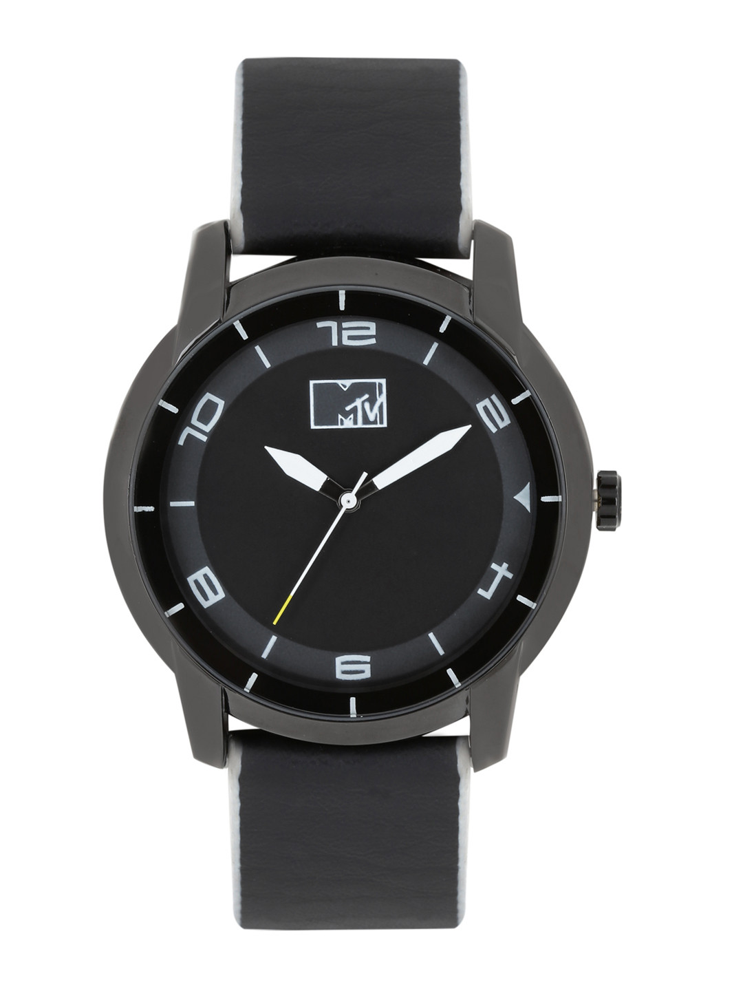 Buy MTV Men Black Analogue Watch B7018WH - Watches for Men 1755594 | Myntra