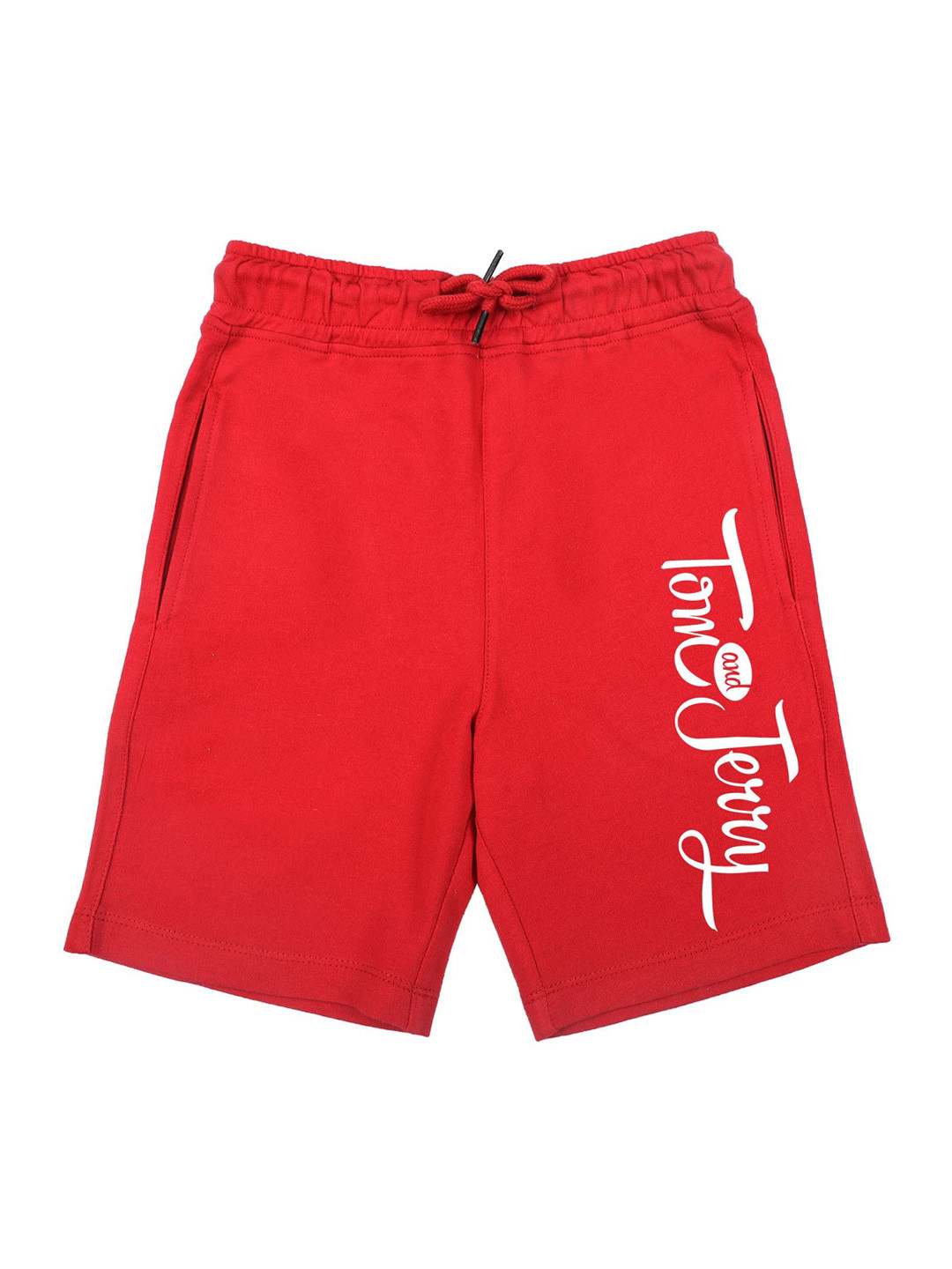 Buy Tom & Jerry By Wear Your Mind Boys Red Tom & Jerry Shorts - Shorts ...