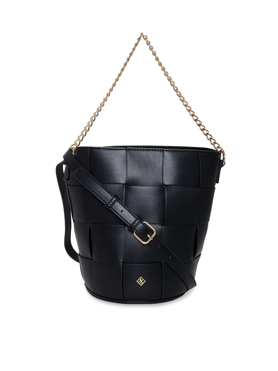 Buy Call It Spring Women Black Structured Shoulder Bag - Handbags for ...