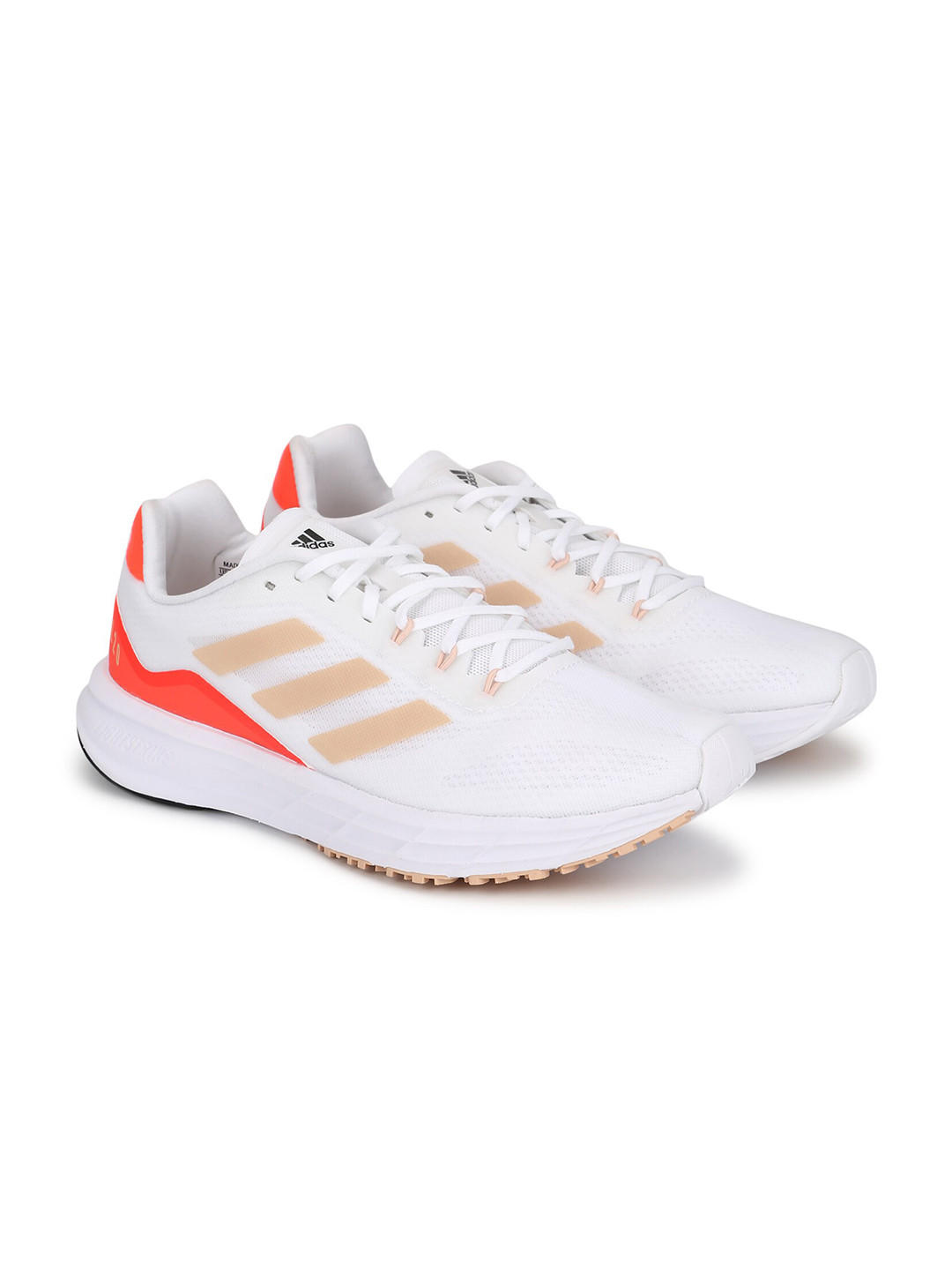 Buy ADIDAS Women White Mesh Running Shoes - Sports Shoes for Women ...