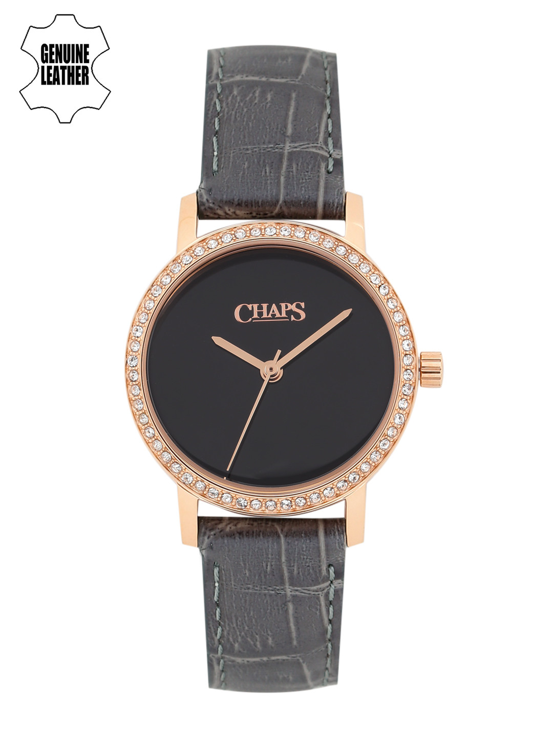 Buy CHAPS WHITNEY PE Women Black Analogue Watch CHP1027 - Watches for ...