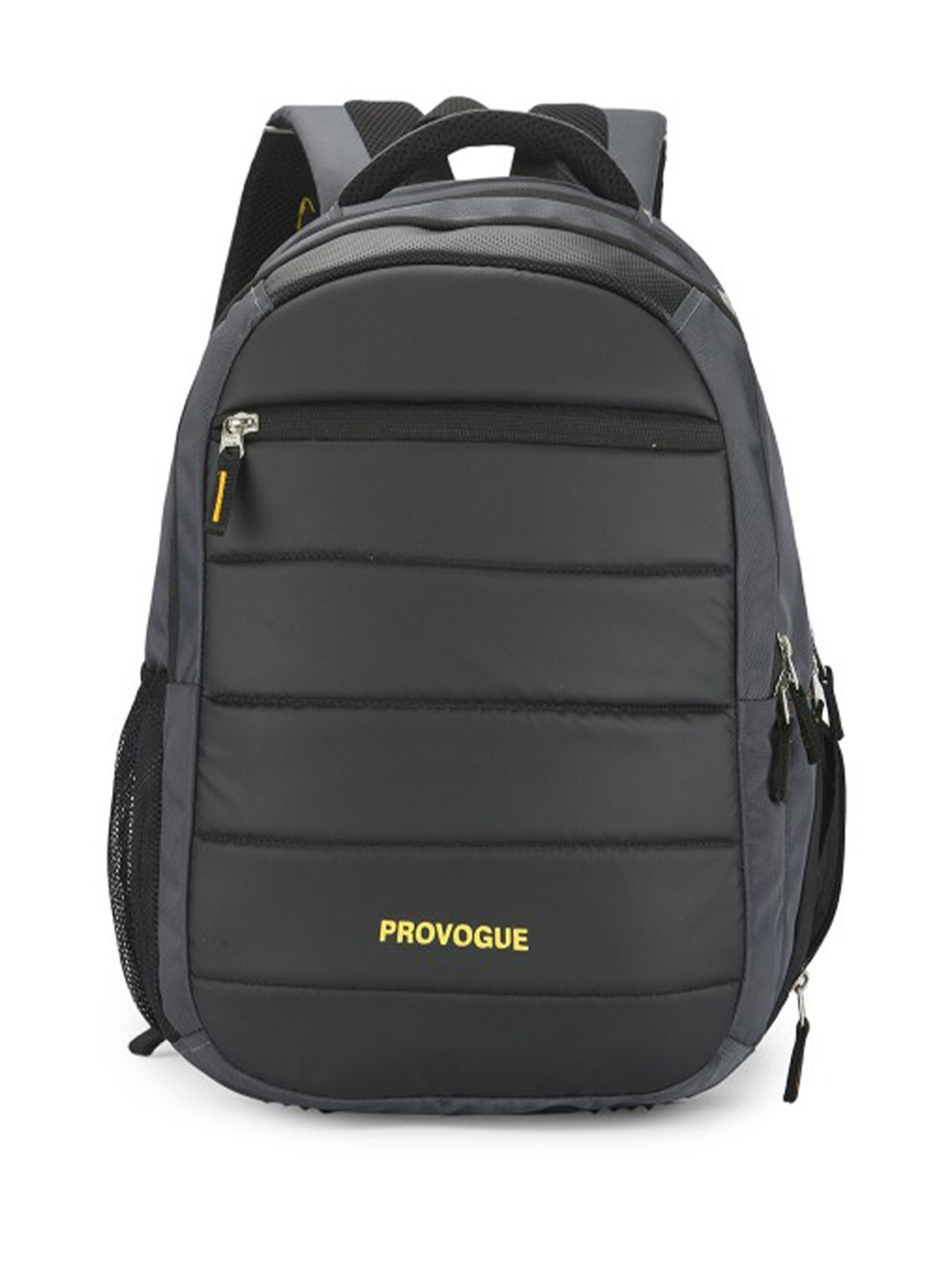 Buy Provogue Grey Brand Logo Backpack With Rain Cover - Backpacks for ...