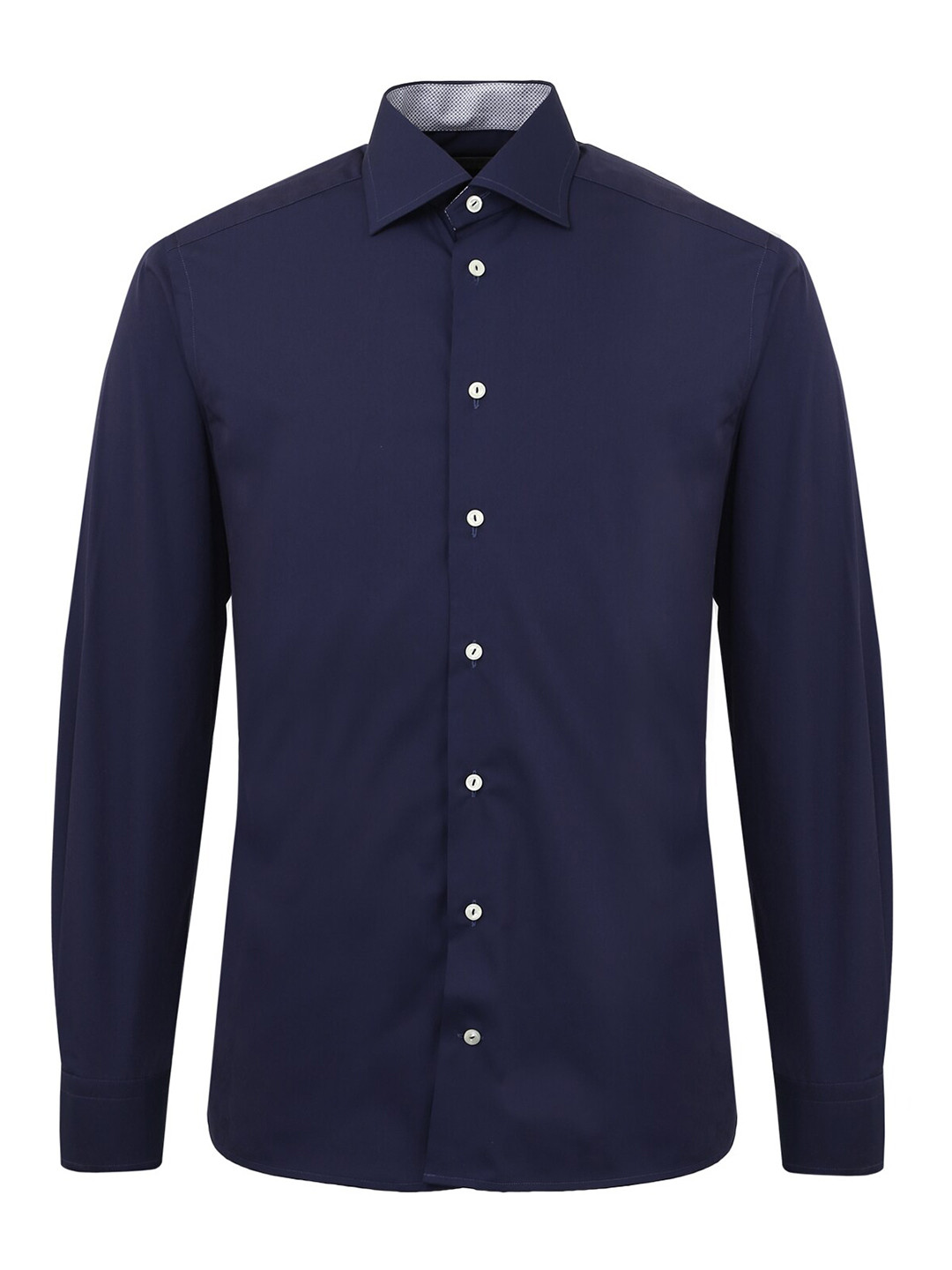Buy Eton Men Navy Blue Formal Shirt - Shirts for Men 17593580 | Myntra