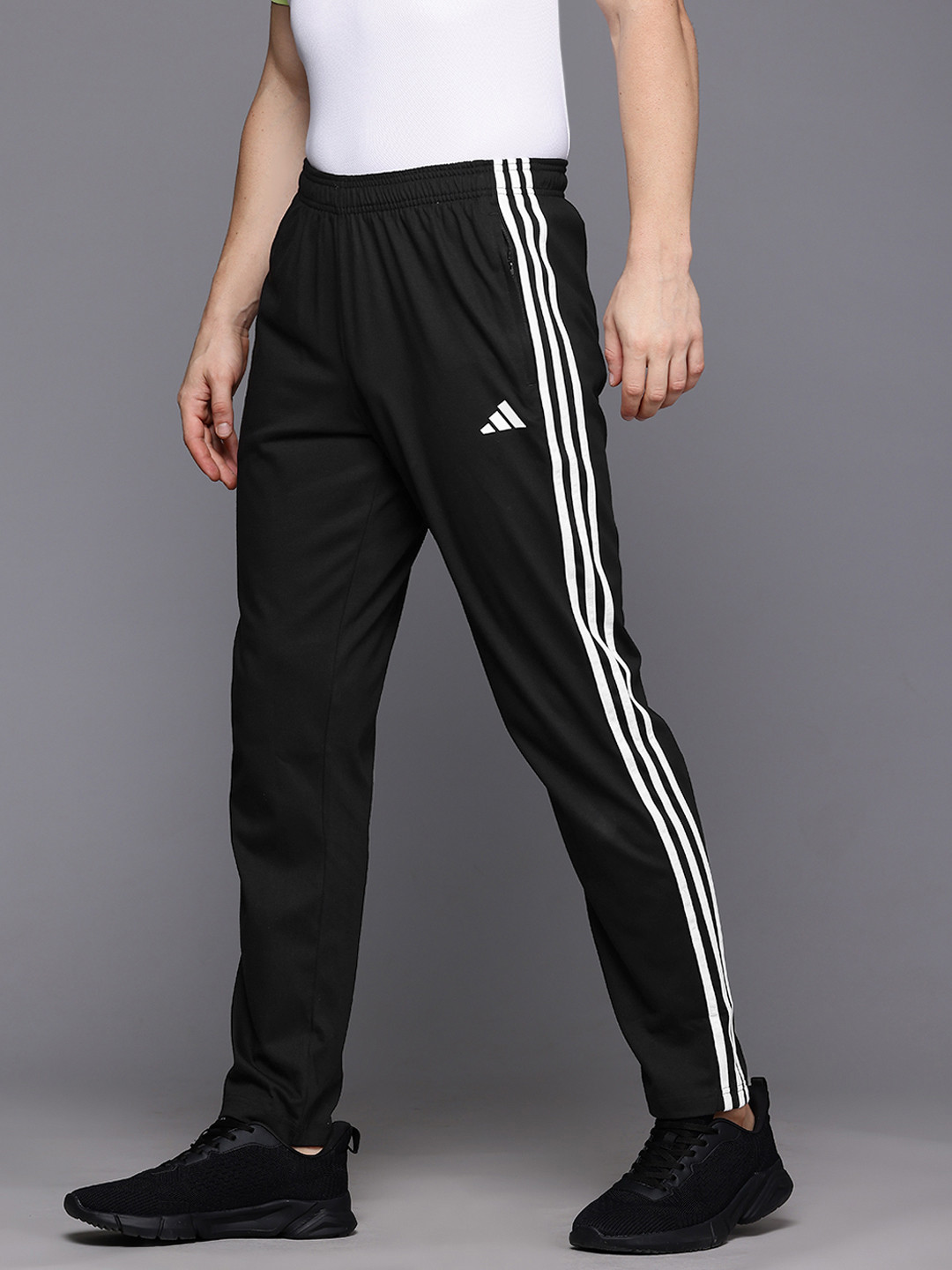 Buy ADIDAS Men Essential 3 Stripes Training Track Pants - Track Pants ...